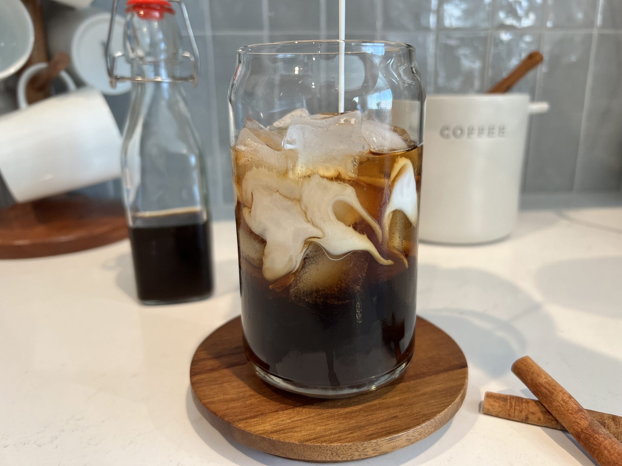 Easy Brown Sugar Cinnamon Syrup for Coffee Drinks - What The Froth