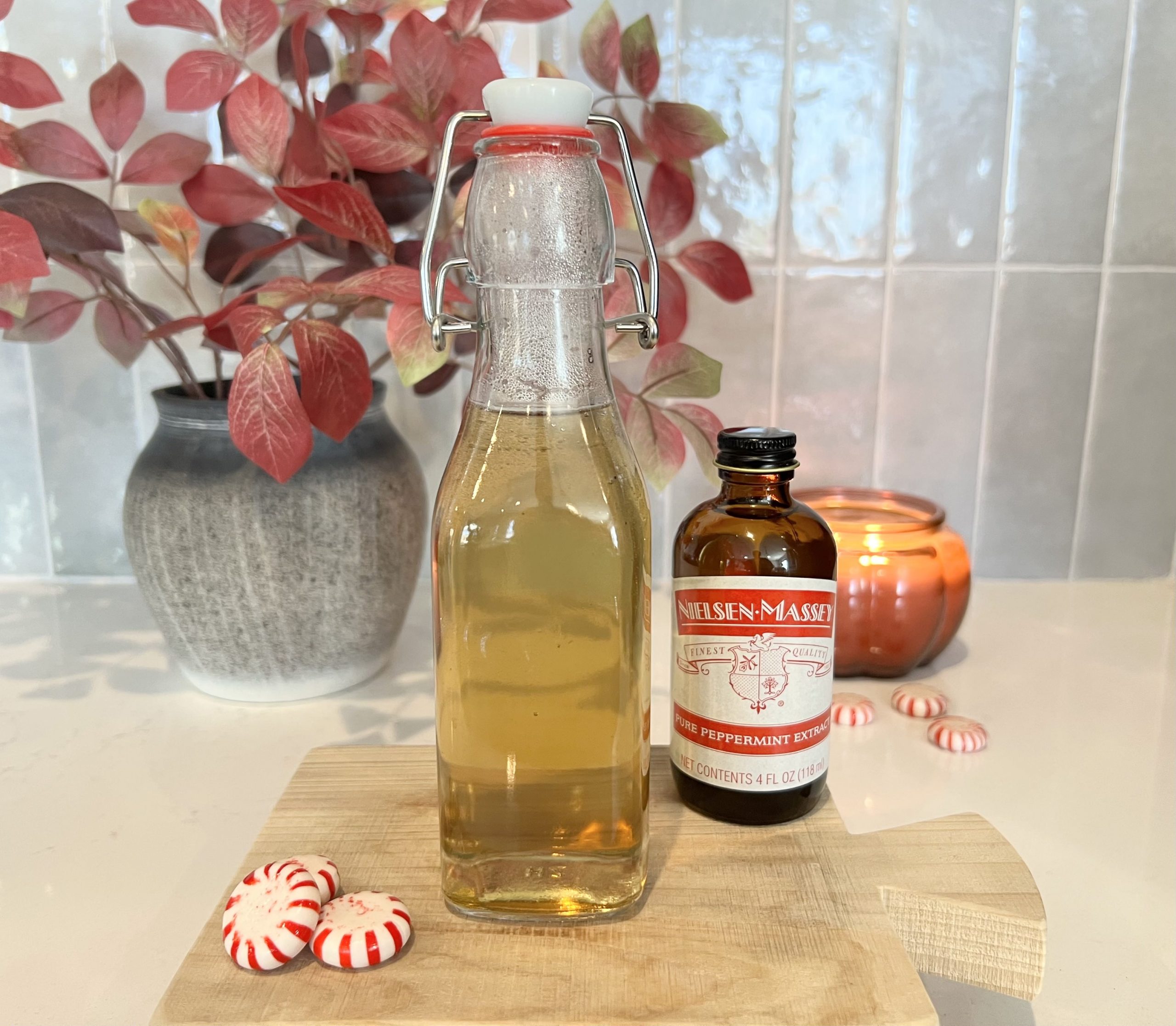 Easy Peppermint Syrup Recipe for Coffee Drinks – like Starbucks! - What ...
