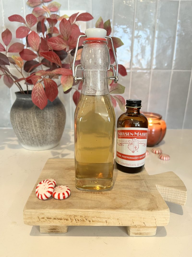 Easy Peppermint Syrup Recipe for Coffee Drinks – like Starbucks! - What ...