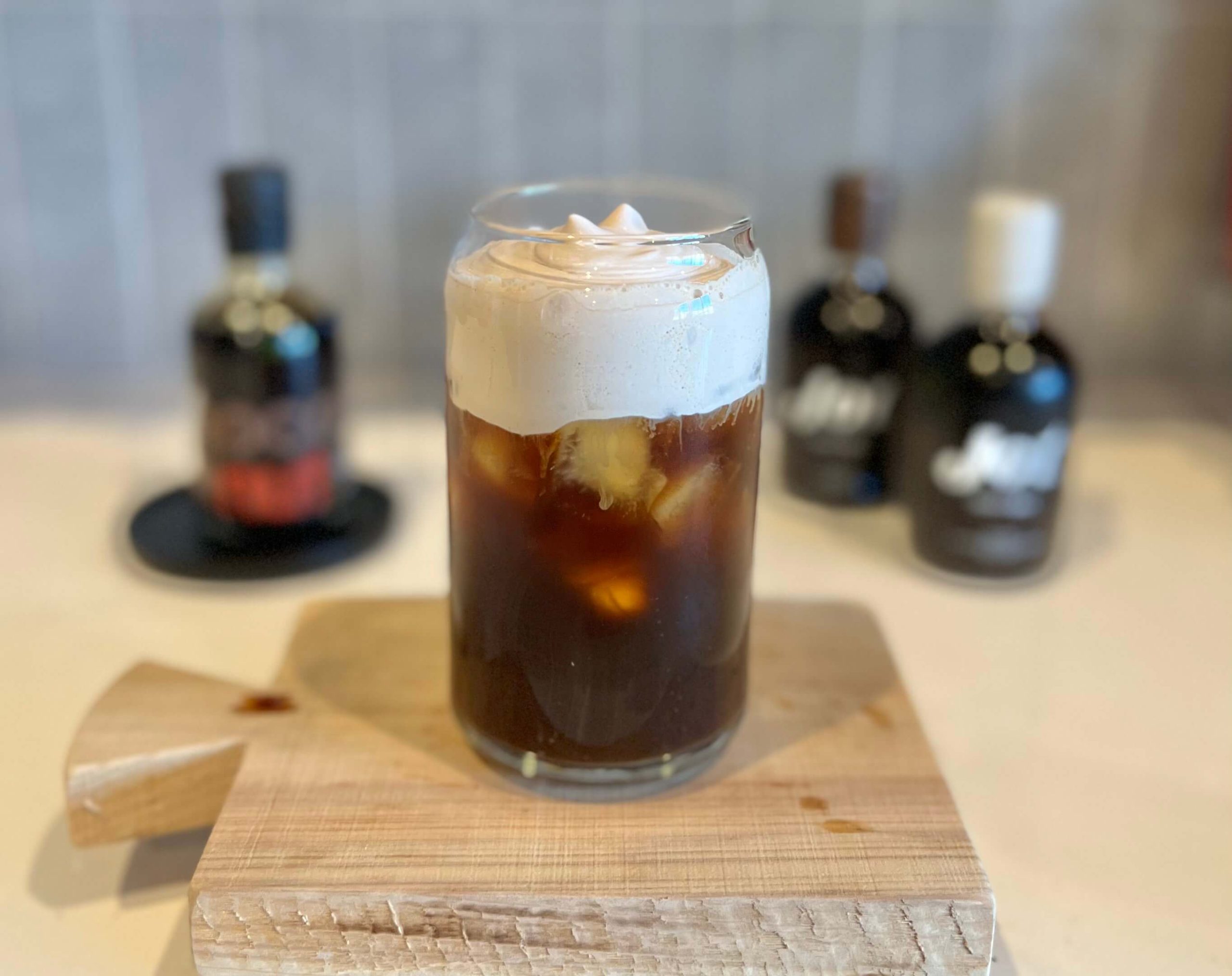 Chocolate Hazelnut Iced Coffee & Cold Foam with Jot Coffee! - What The ...