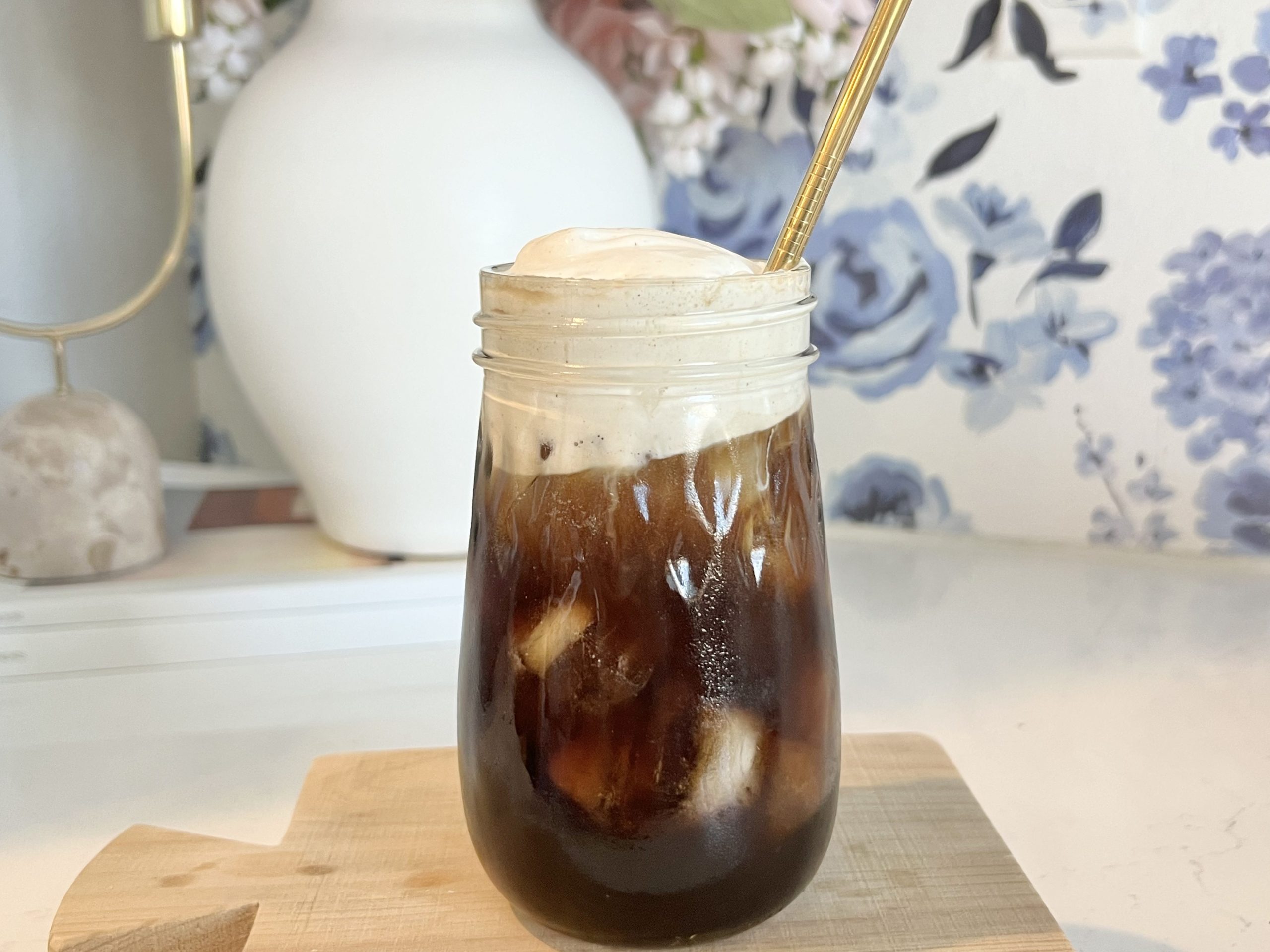 Courtney Shields’ Cloud Cream Over Cold Brew - What The Froth