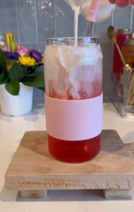 A Delicious Raspberry Watermelon Italian Cream Soda - What The Froth