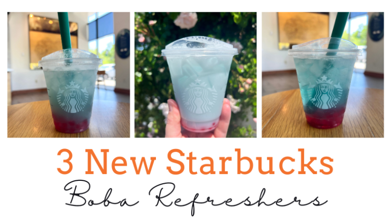 NEW Starbucks Boba Tea Drinks with Raspberry Popping Pearls - What The ...