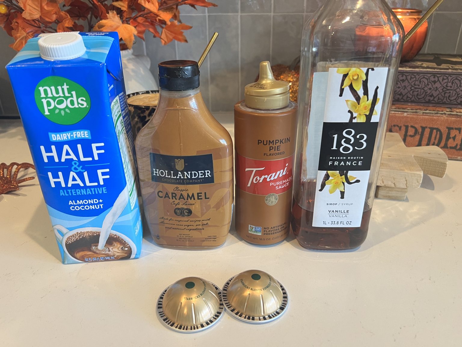 My Version of the Pumpkin Dry Iced Americano with Half & Half - What ...