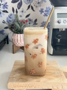 Iced Gingersnap Cold Brew with Caramel Cold Foam - What The Froth